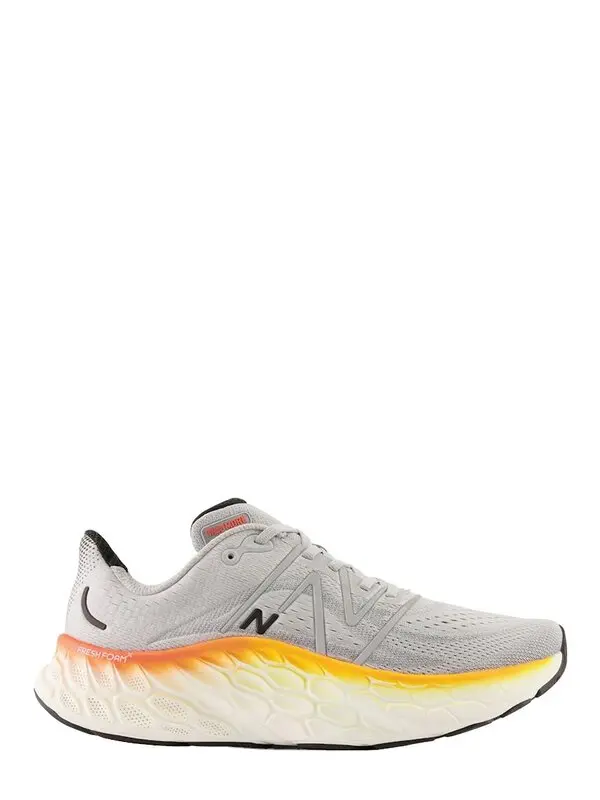NEW BALANCE Fresh Foam X More V4 - Aluminum Grey/neon Dragonfly/hot Marigold