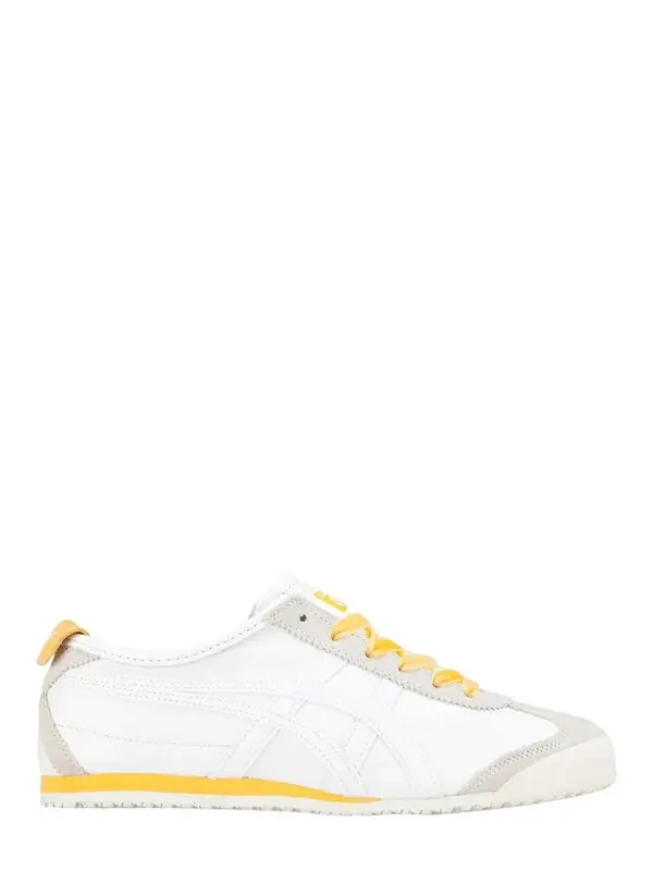 Asics Onitsuka Tiger Mexico 66 Lace Up Sneakers - White/tiger Yellow