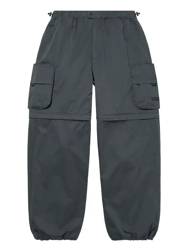 Supreme Cargo Zip-off Cinch Pant - Black