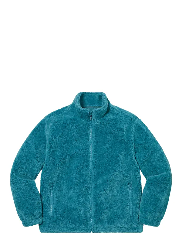 Supreme Star Fleece Jacket - Teal