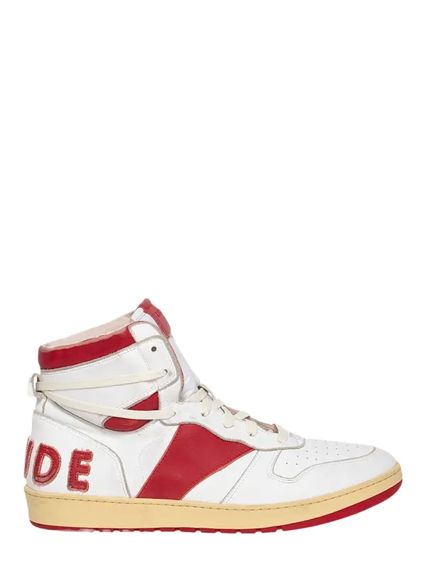 Rhude Rhecess High Top Sneakers - White
