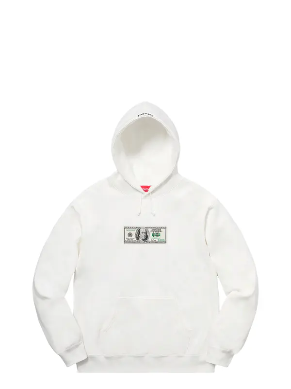 Supreme Franklin Hooded Sweatshirt - White