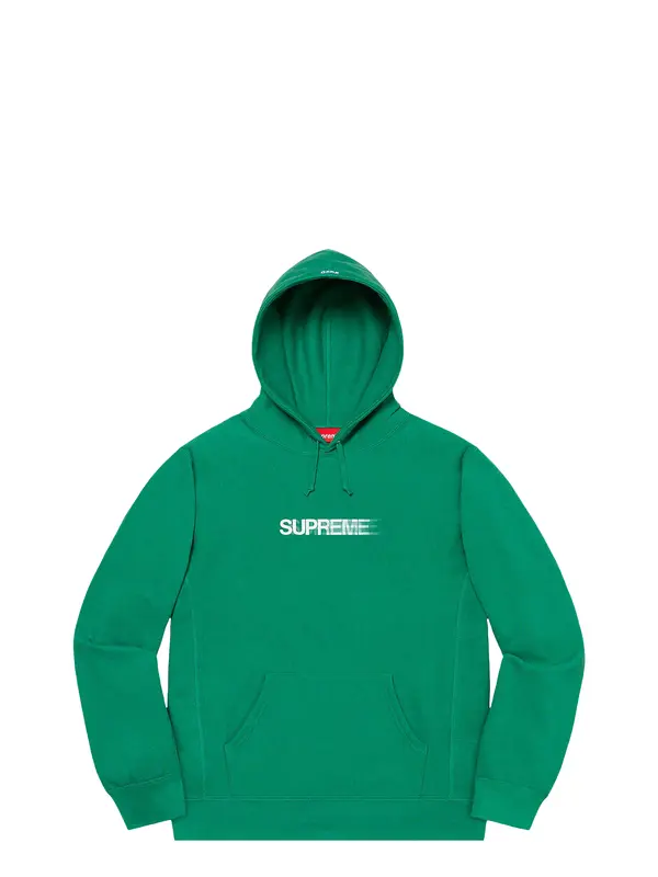 Supreme Motion Logo Hooded Sweatshirt - Green