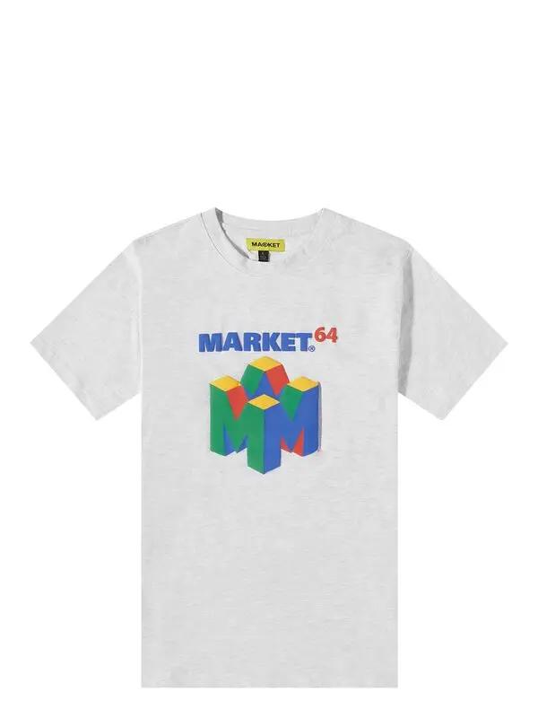 MARKET M64 Tee 'ash - Grey