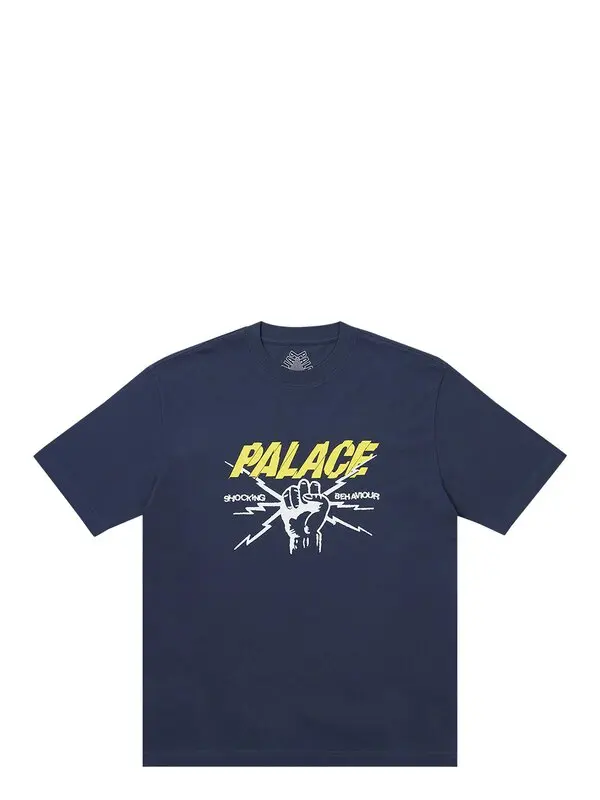 PALACE Shocking Behaviour T-shirt 'navy - Blue