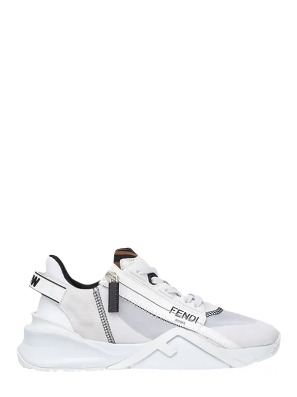 Fendi Flow Low Sneakers - White