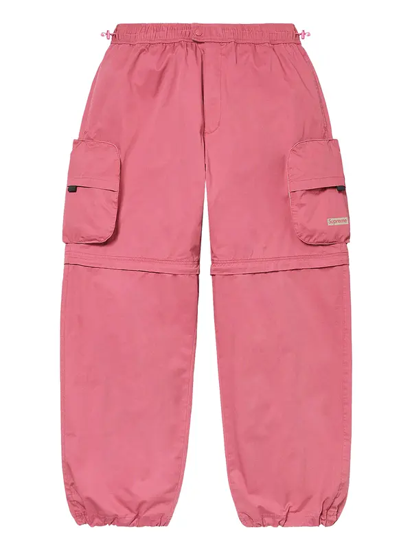 Supreme Cargo Zip-off Cinch Pant - Pink