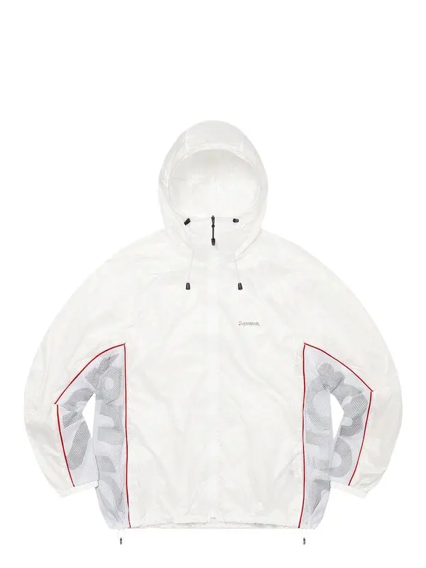 Supreme Ripstop Hooded Windshell - White