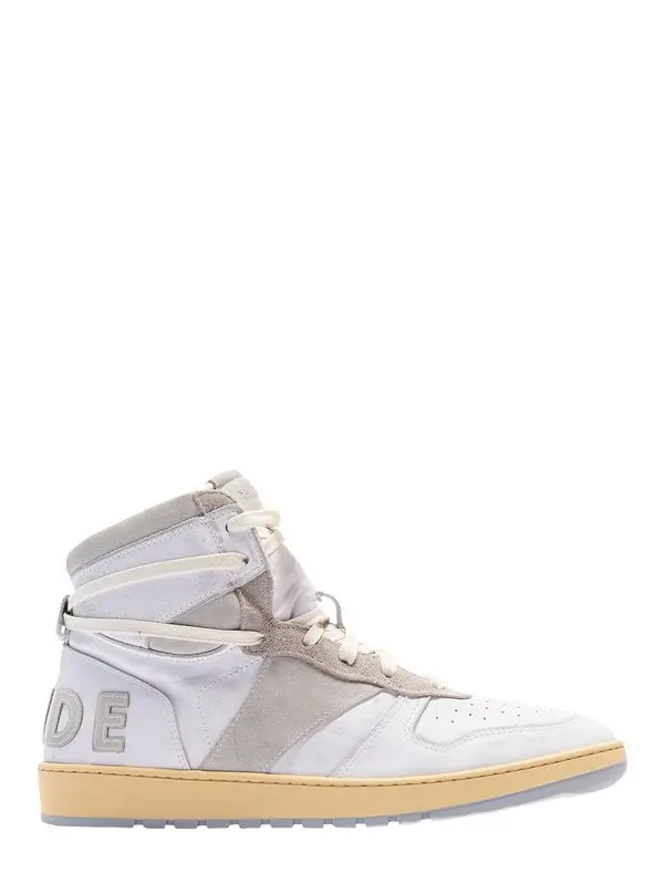 Rhude Rhecess High Sneakers - White