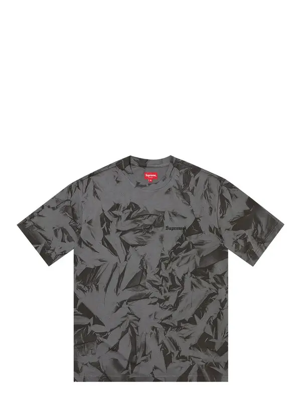 Supreme Creases Short-sleeve Top - Grey
