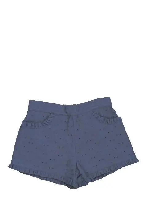 Busy Bees Phoebe Pocket Shorts - Navy Eyelet