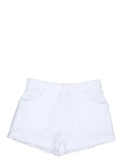Busy Bees Phoebe Pocket Shorts - White Eyelet
