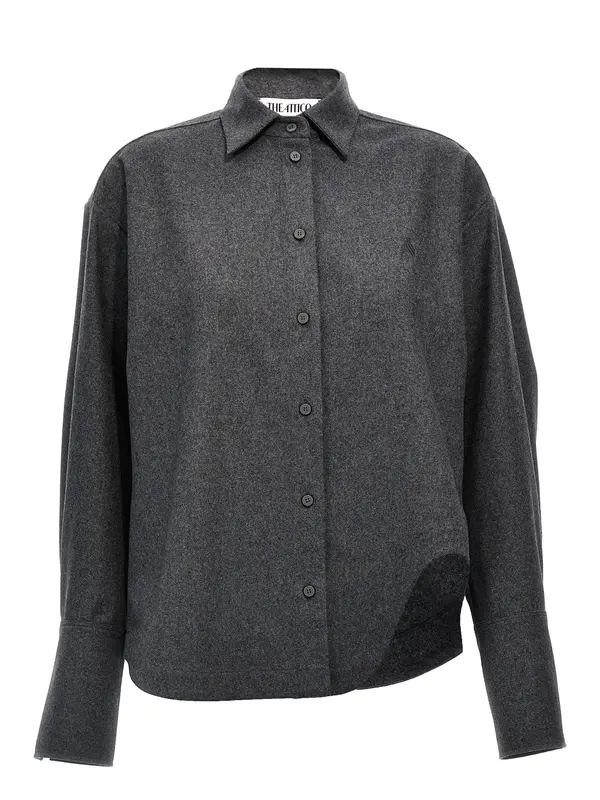 Attico Eliza Shirt - Gray