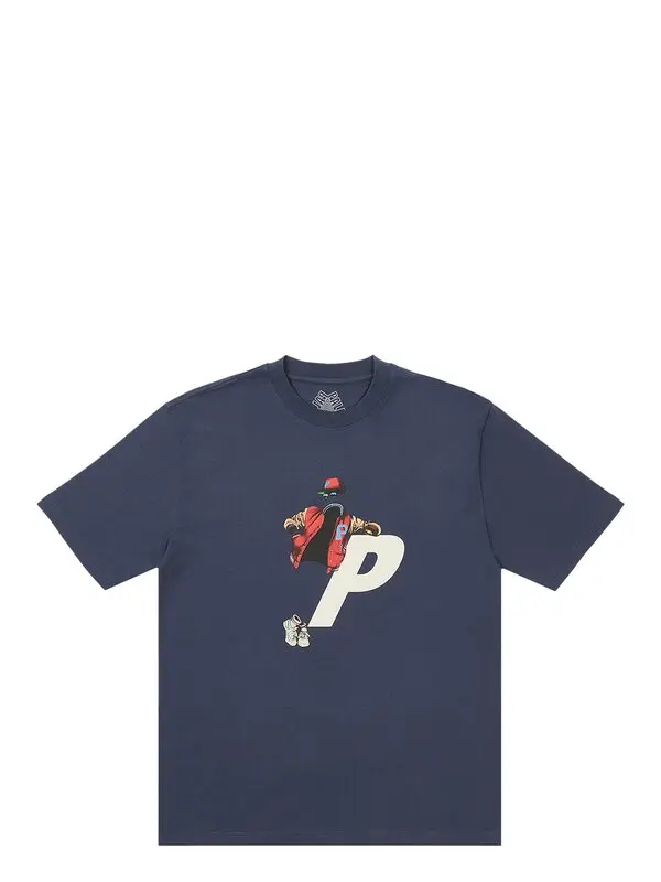 PALACE Transparency T-shirt 'navy - Blue