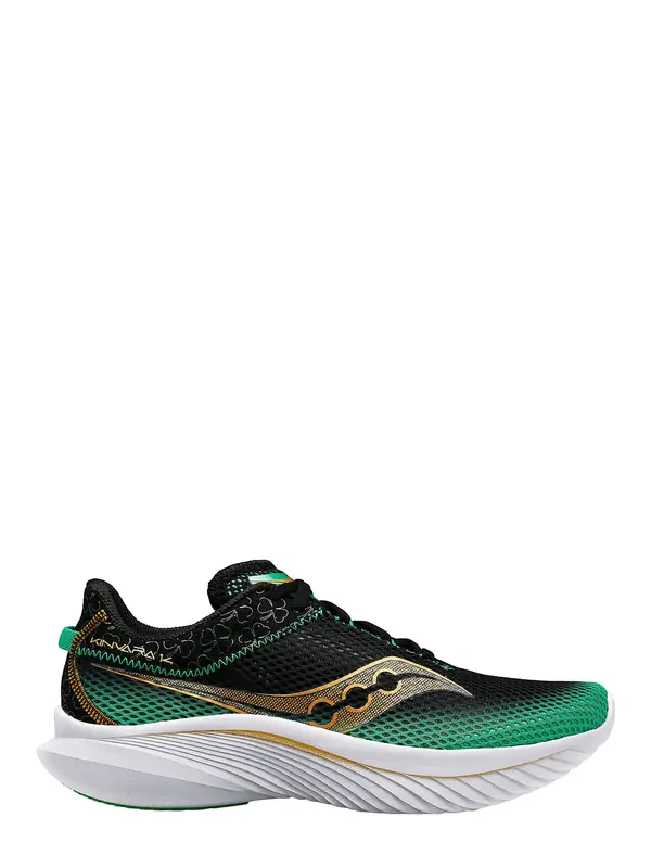 Saucony Kinvara 14 Shamrockin Sneakers - Black/green