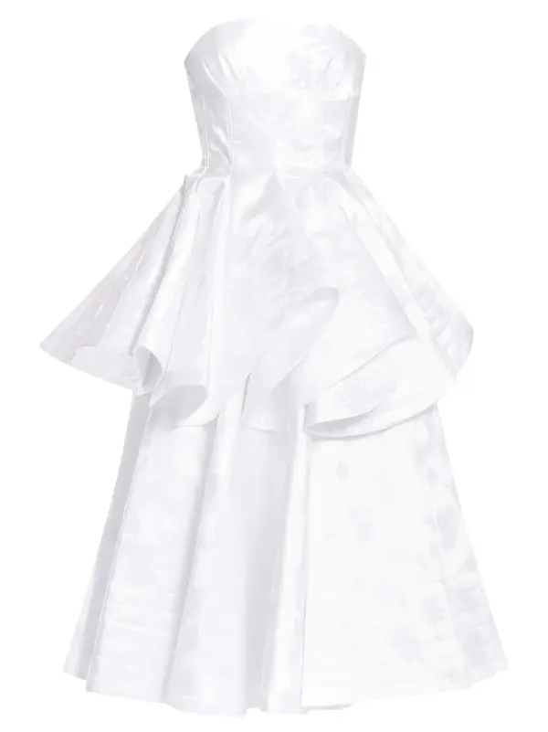 Huishan Zhang Rosina Ankle-length Dress - White