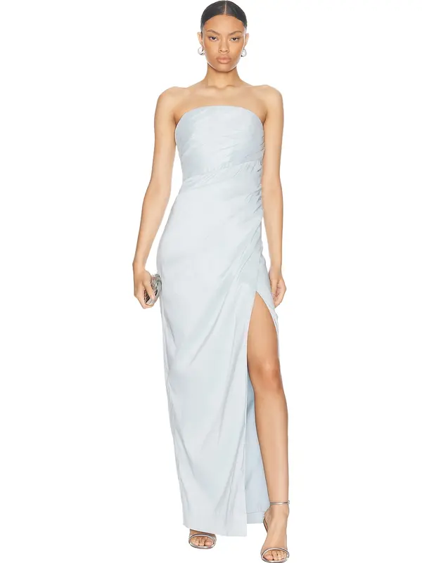 Rachel Gilbert Mira Gown - Ice