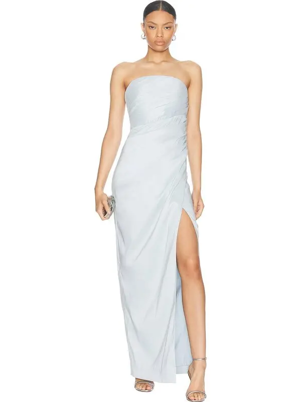 Rachel Gilbert Mira Gown - Ice