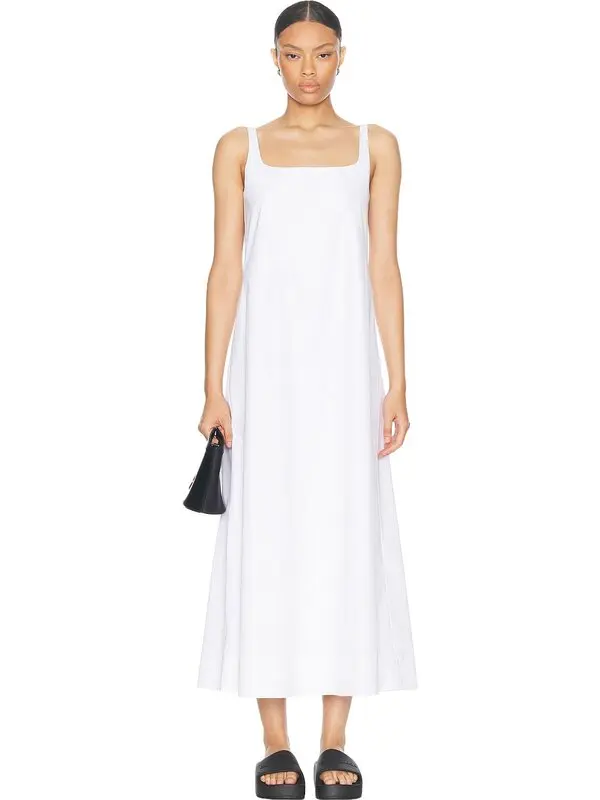 Wardrobe.NYC Backless Maxi Dress - White