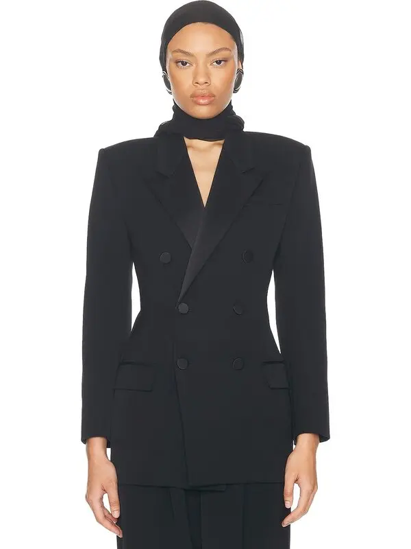 Saint Laurent Tailored Blazer - Noir