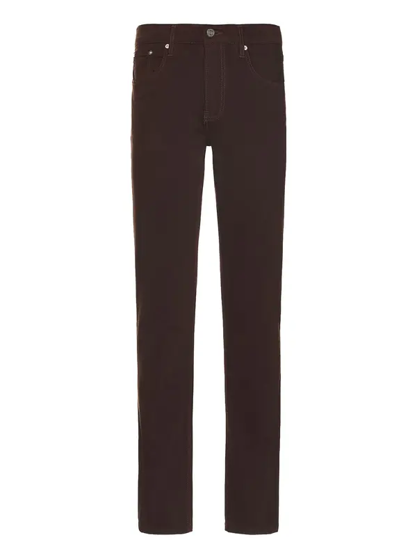 FRAME Modern Straight Jeans - Dark Burgundy