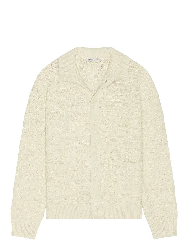 Simkhai David Knit Jacket - Sand