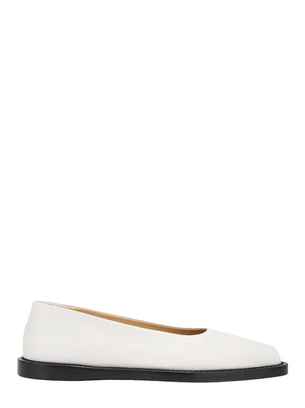 Gabriela Hearst Kati Ballerina Flat - Cream