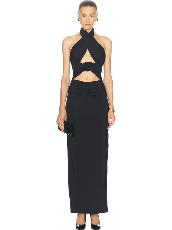 MAYGEL CORONEL Mulett Dress - Black