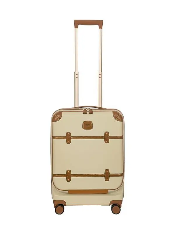 Bric'S Bellagio 21-inch Pocket Spinner Suitcase - Cream