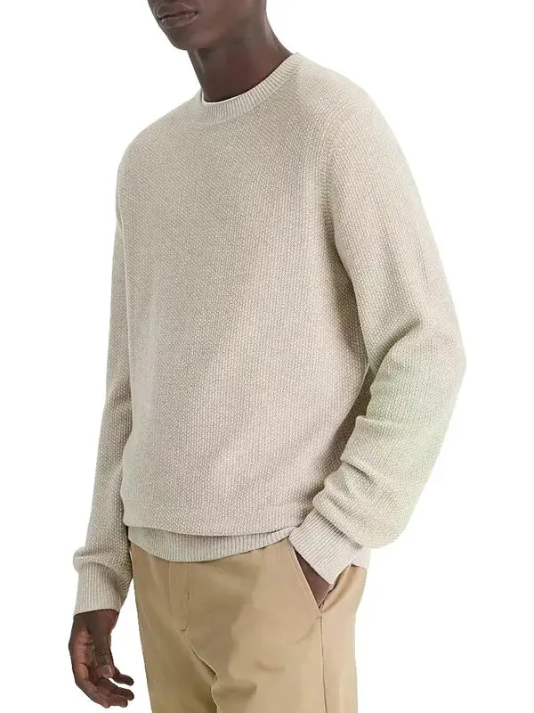 Vince Geo Jacquard Sweater - British Khaki