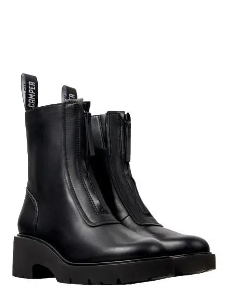 Camper Milah Zip Boot - Black