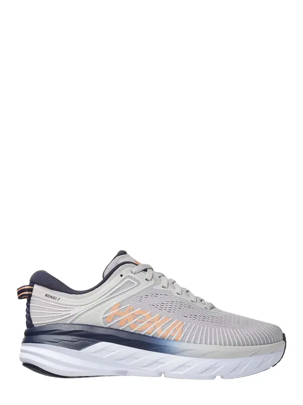 Hoka One One Bondi 7 Sneakers - Lunar Rock/black Iris