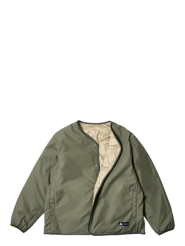 Nanamica X Palace Reversible Down Cardigan - Green