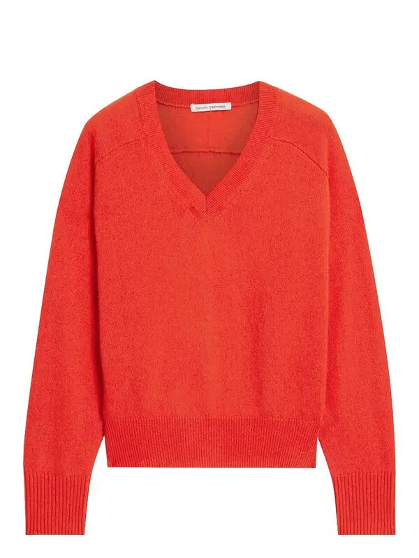Autumn Cashmere Cashmere Knit Sweater - Red
