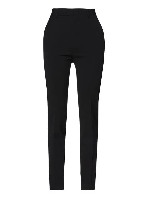 Red Valentino Twill Slim-leg Pants - Black