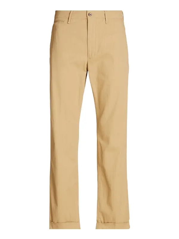 SLOWEAR Incotex Herringbone Cottonblend Jacquard Chinos - Sand