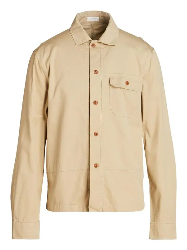 SLOWEAR Glanshirt Cottontwill Shirt - Beige