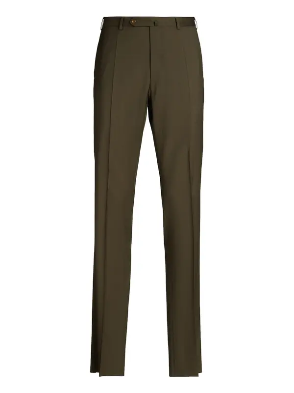 SLOWEAR Incotex Wool Pants - Army Green