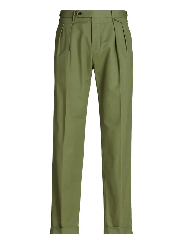 SLOWEAR Incotex Cotton-blend Chinos - Army Green