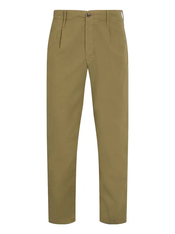 SLOWEAR Incotex Cottonblend Chinos - Army Green