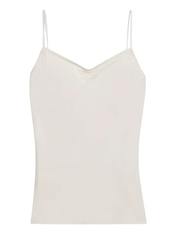 Derek Lam 10 Crosby Becca Satin Camisole - Ecru