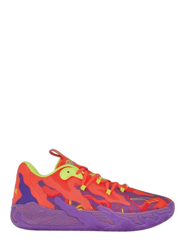 PUMA Lamelo Ball Mb.03 Lo Lavain Sneakers - Purple Glimmer/lime Blast