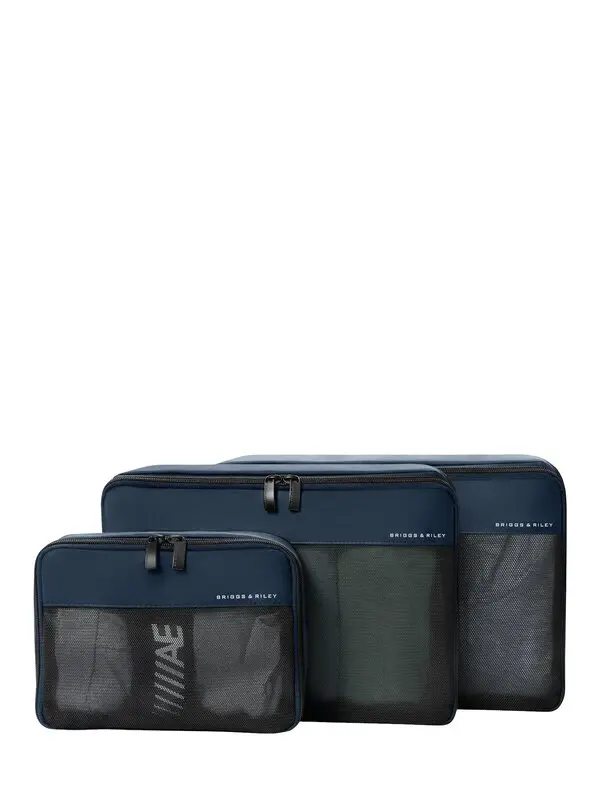 Briggs & Riley Carry-on Compression Packing Cube Set - Navy