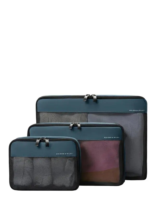 Briggs & Riley Compression Packing Cube Set - Ocean