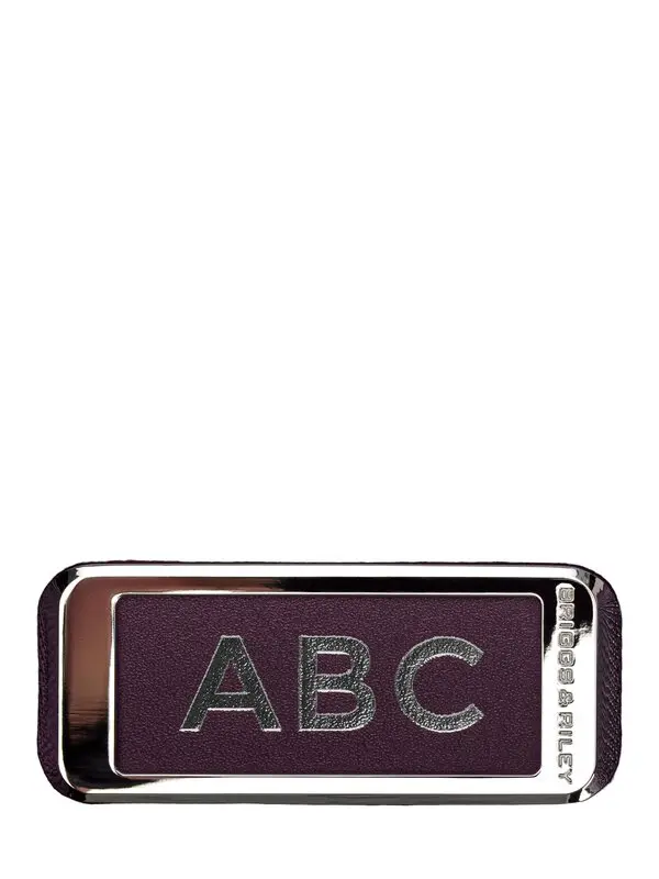 Briggs & Riley Baseline Personalization Patch - Plum