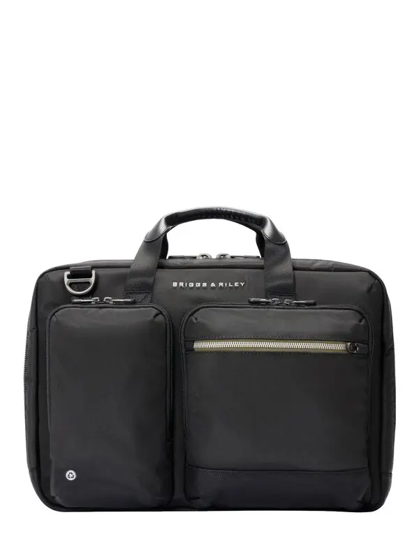Briggs & Riley Medium Expandable Briefcase - Black