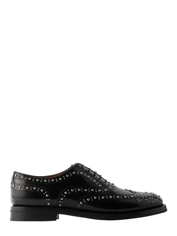 Church's Burwood Met Studded Brogues - Black