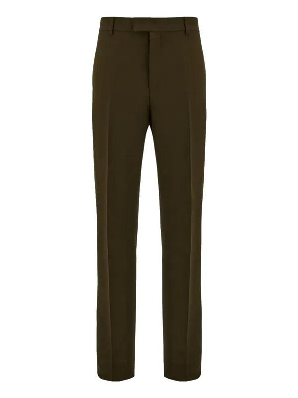 FERRAGAMO Tailored Trousers - Green