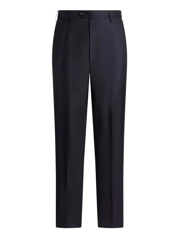 Etro Pleated Trousers - Blue