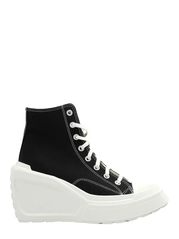 CONVERSE 110mm Chuck 70 De Luxe Wedge Hi Sneakers - Black
